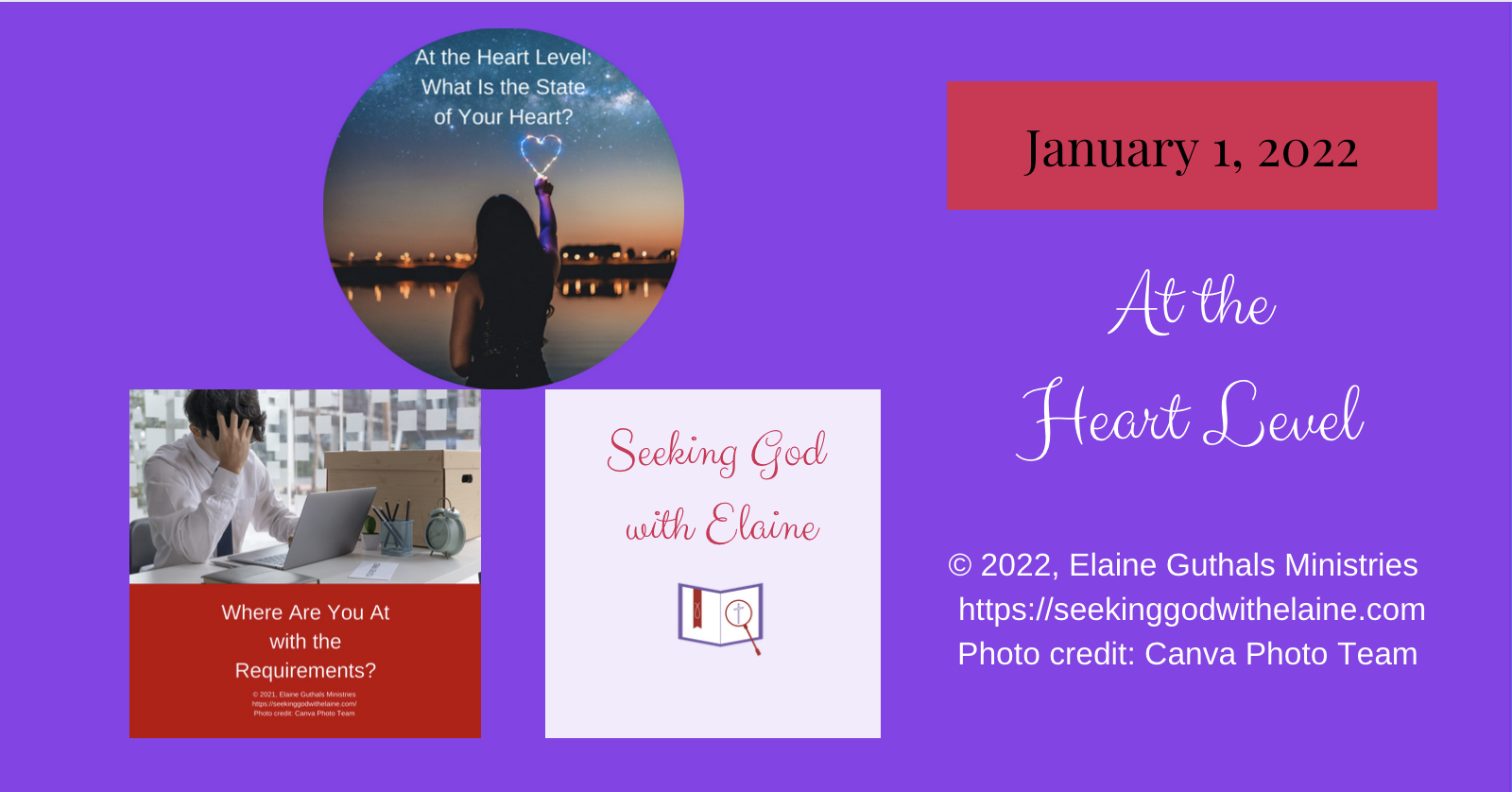 At the Heart Level - Seeking God with Elaine