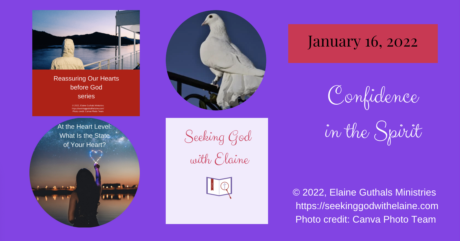 Confidence in the Spirit - Seeking God with Elaine