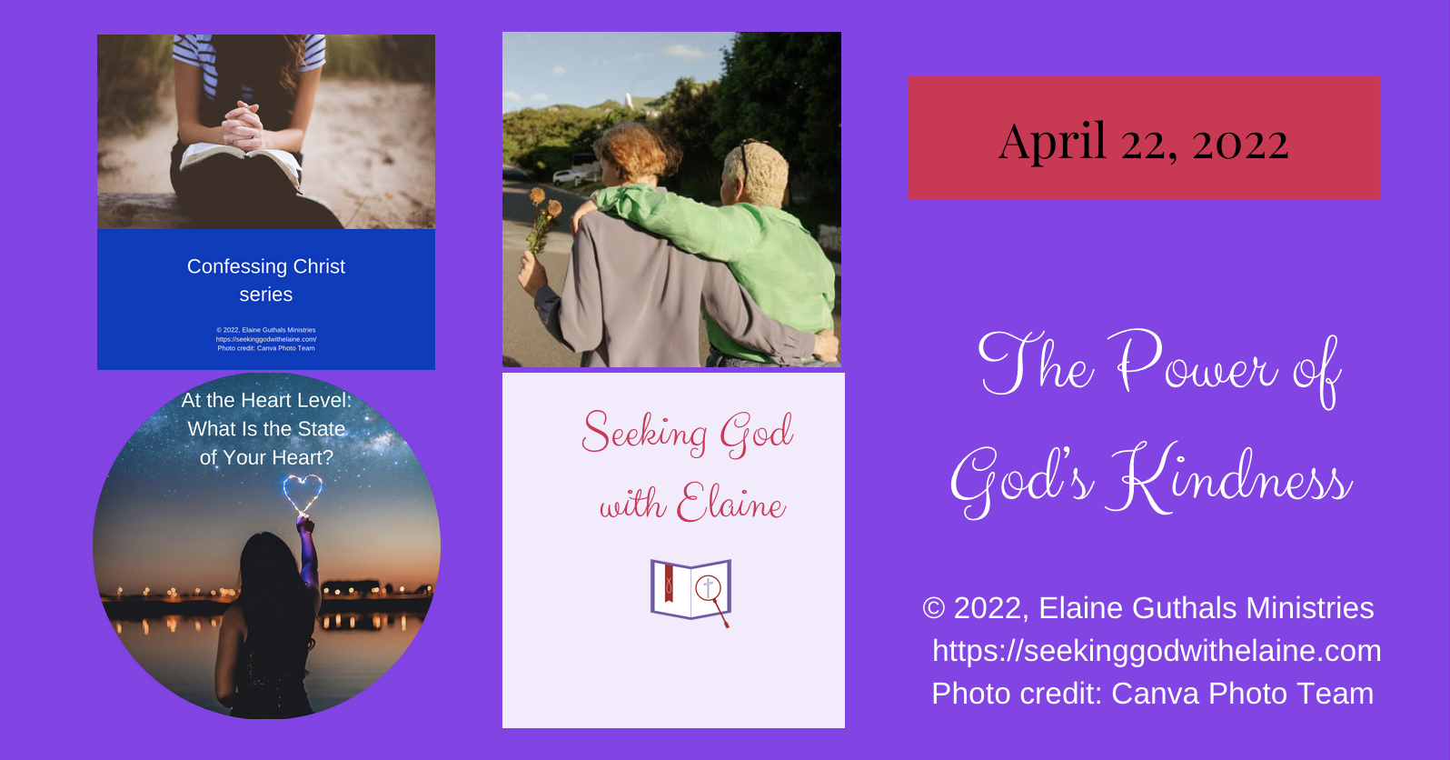 The Power of God’s Kindness - Seeking God with Elaine