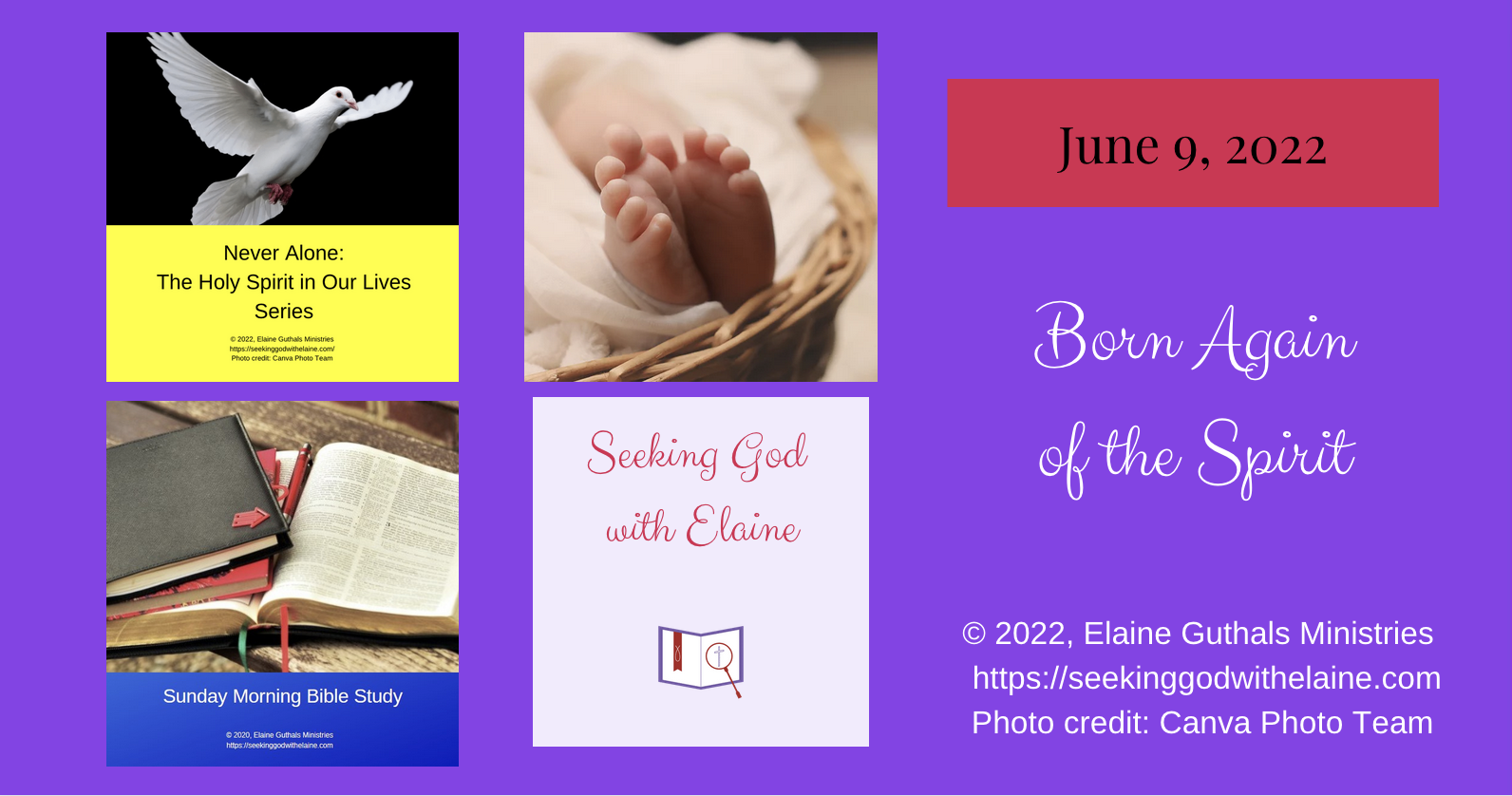 Born Again of the Spirit - Seeking God with Elaine