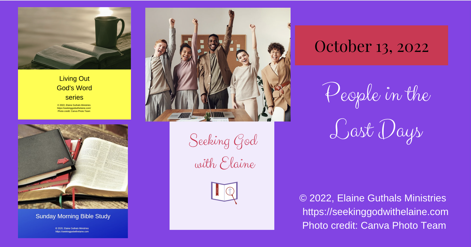 People in the Last Days - Seeking God with Elaine