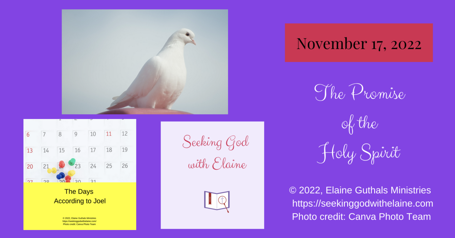 The Promise of the Holy Spirit - Seeking God with Elaine