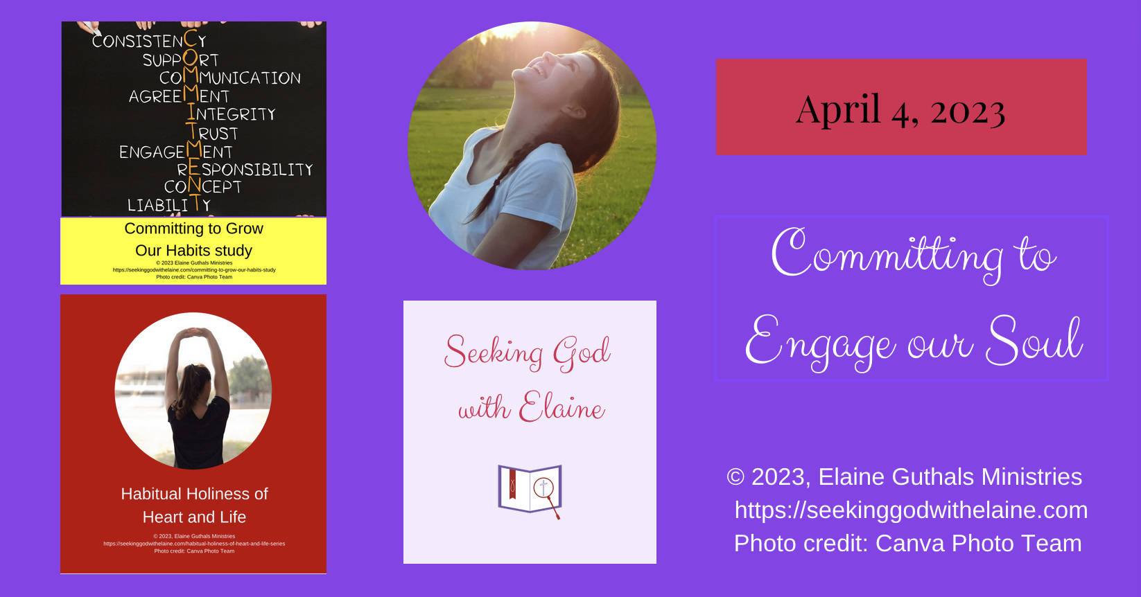 Committing to Engage Our Soul - Seeking God with Elaine