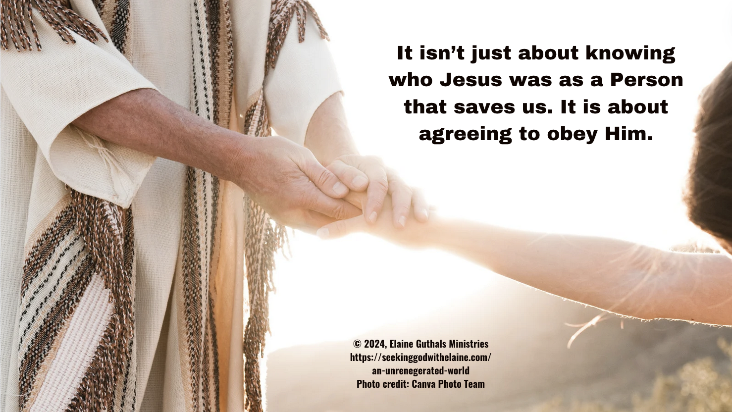 March 2024 Newsletter - Seeking God with Elaine