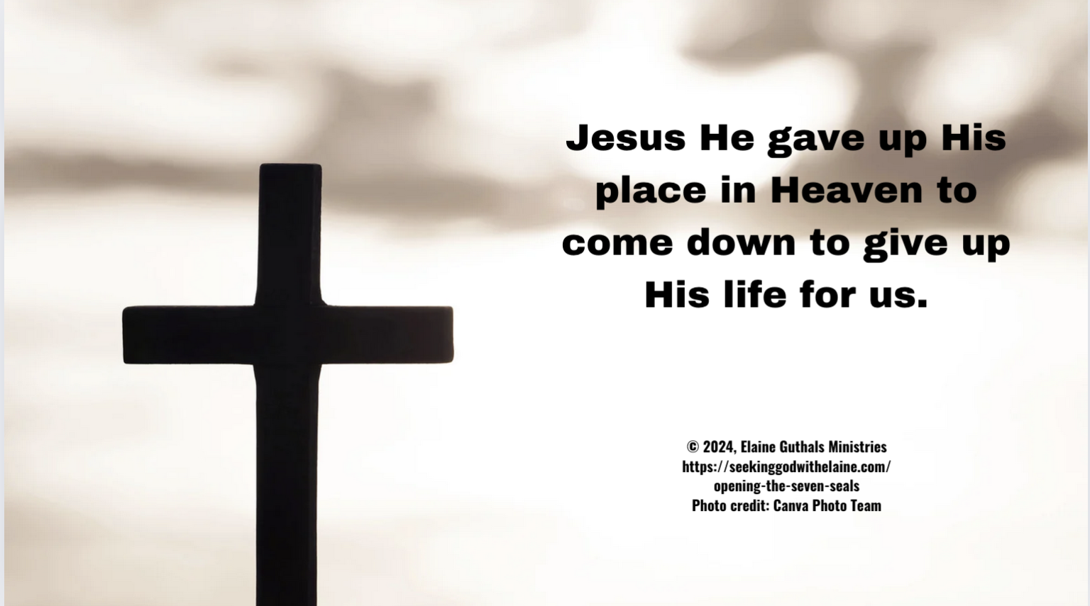 Opening the Seven Seals - Seeking God with Elaine