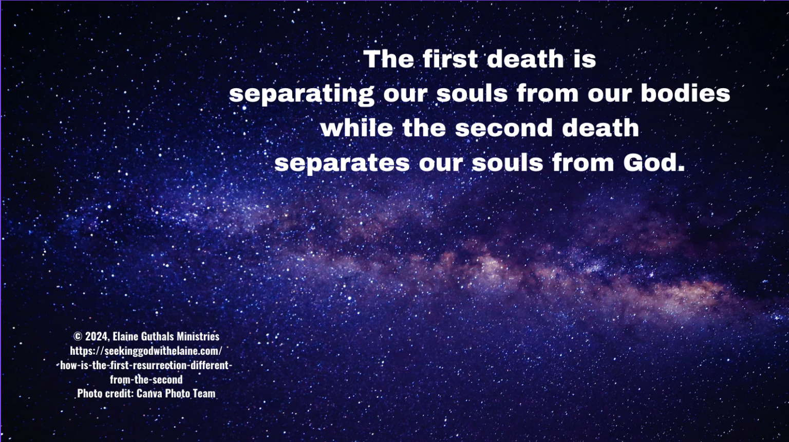 How Is the First Resurrection Different from the Second? - Seeking God ...